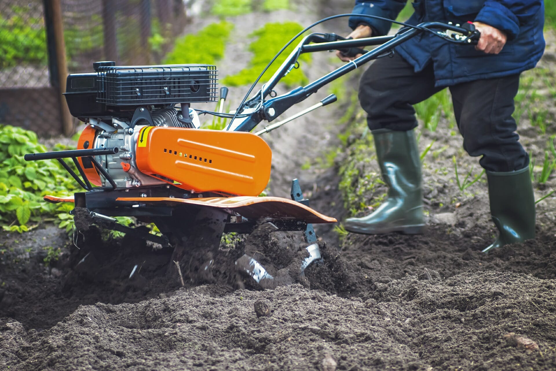 How to maintain a rotary tiller? WD-40 Ukraine